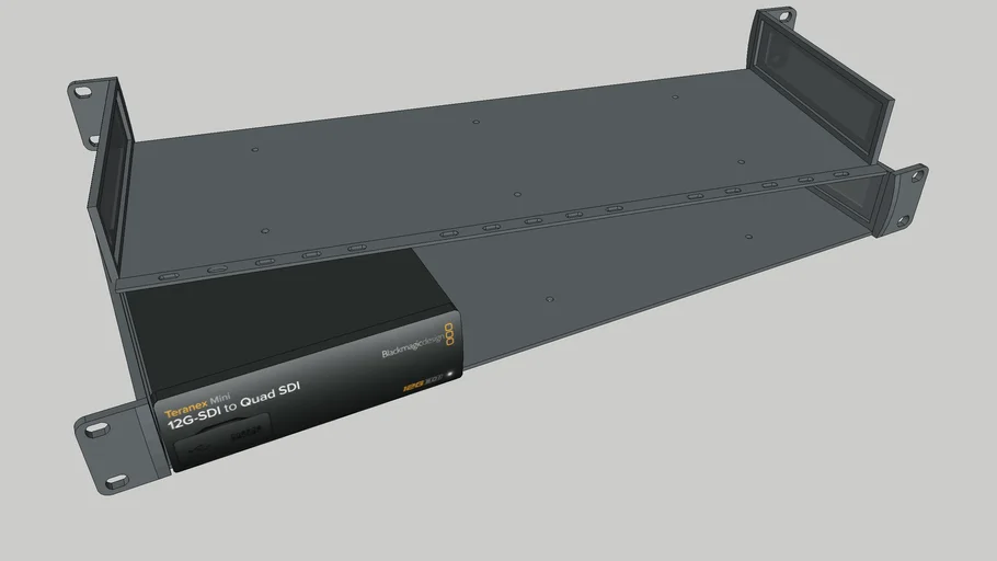 Teranex Mini Rack Shelf BlackmagicDesign（ラックシェルフについて/Blackmagic Design ...