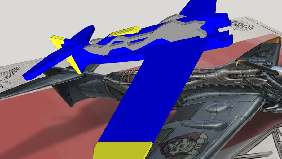 CRIMSON SKIES - SKYSCREAMER FIGHTER AIRCRAFT | 3D Warehouse