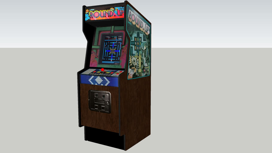 Round-Up arcade game | 3D Warehouse