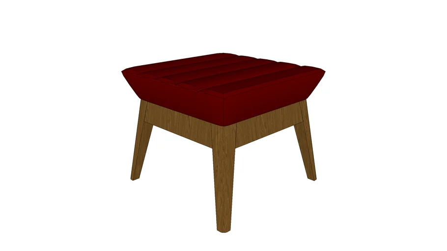 Callisto Small Footstool | 3D Warehouse