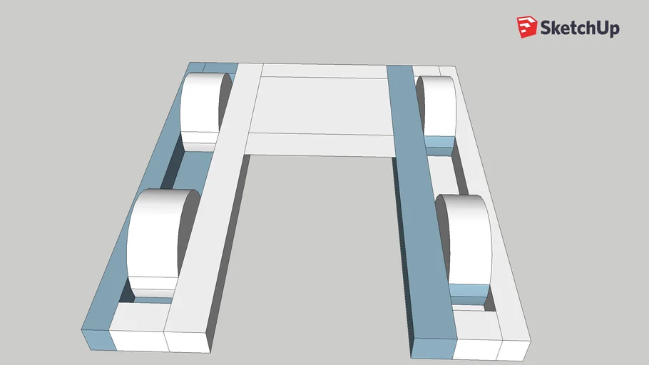 vex u chassis | 3D Warehouse