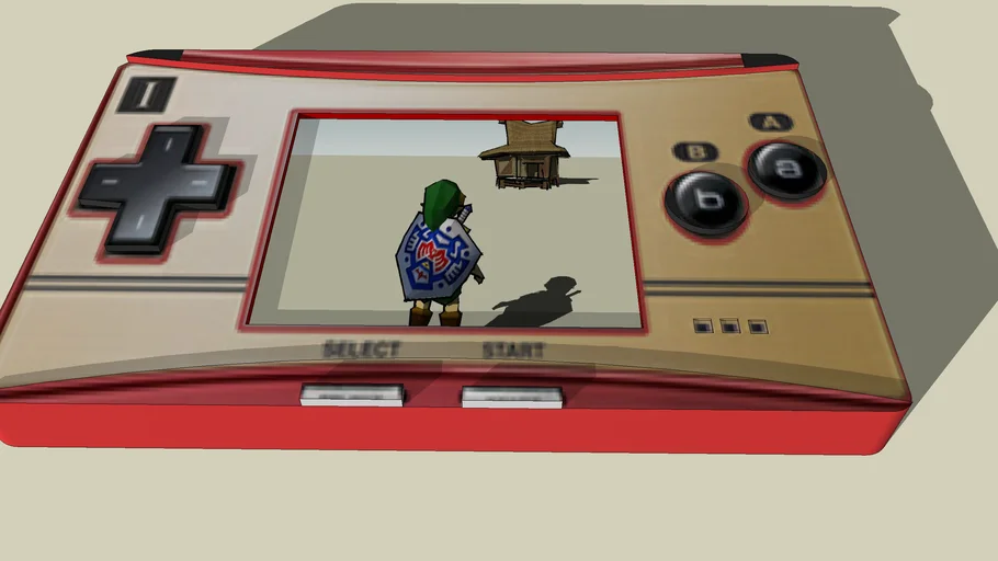 Gameboy Micro | 3D Warehouse