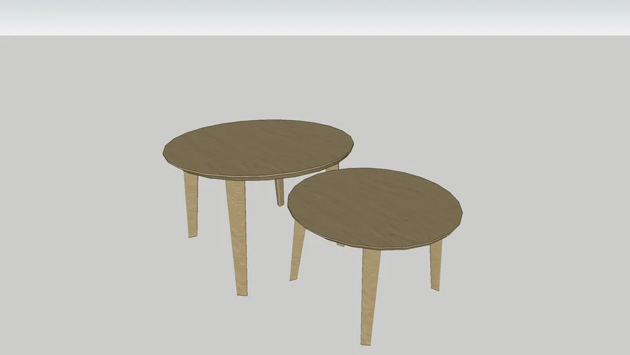 Coffee Table Iris KH Hammel | 3D Warehouse