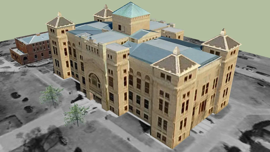 Old Sedgwick County Courthouse | 3D Warehouse