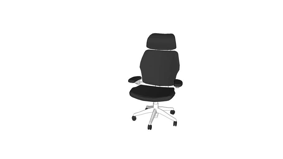 Humanscale Freedom Headrest | 3D Warehouse