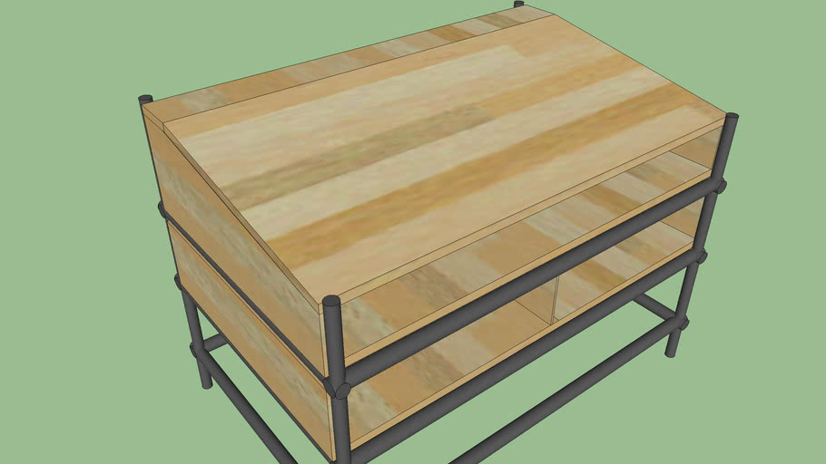 Artwork Storage Desk | 3D Warehouse