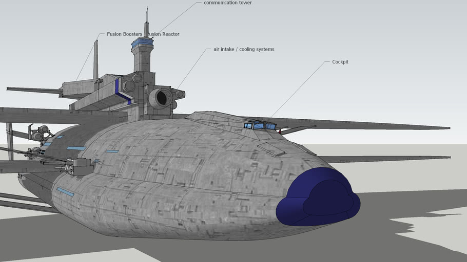 Behemoth class jumbo jet. mk1 | 3D Warehouse