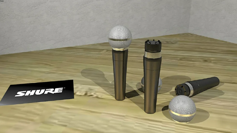 Shure SM58 | 3D Warehouse