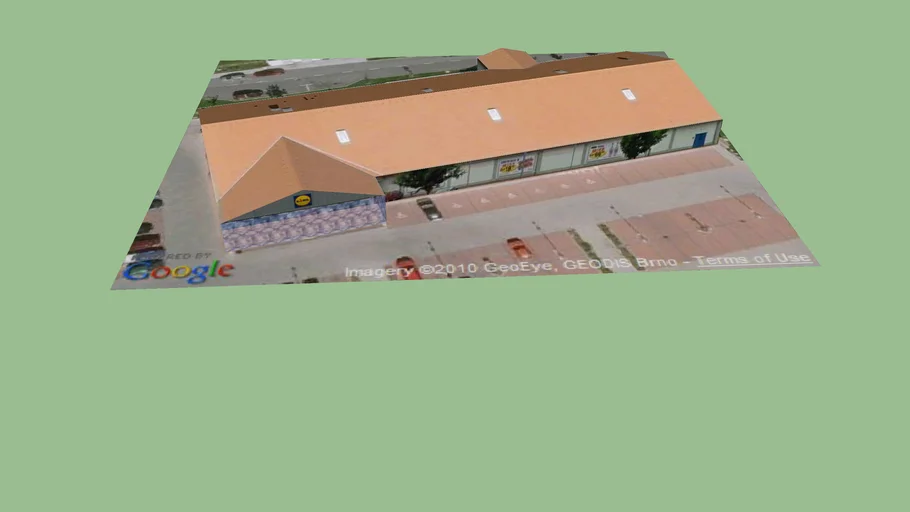 Prodejna Lidl | 3D Warehouse