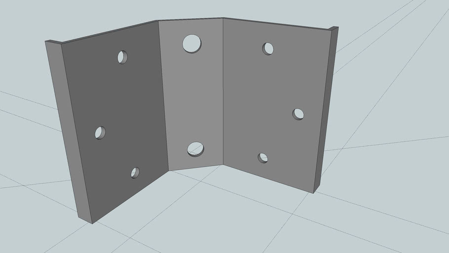 corner bracket_70_practice | 3D Warehouse