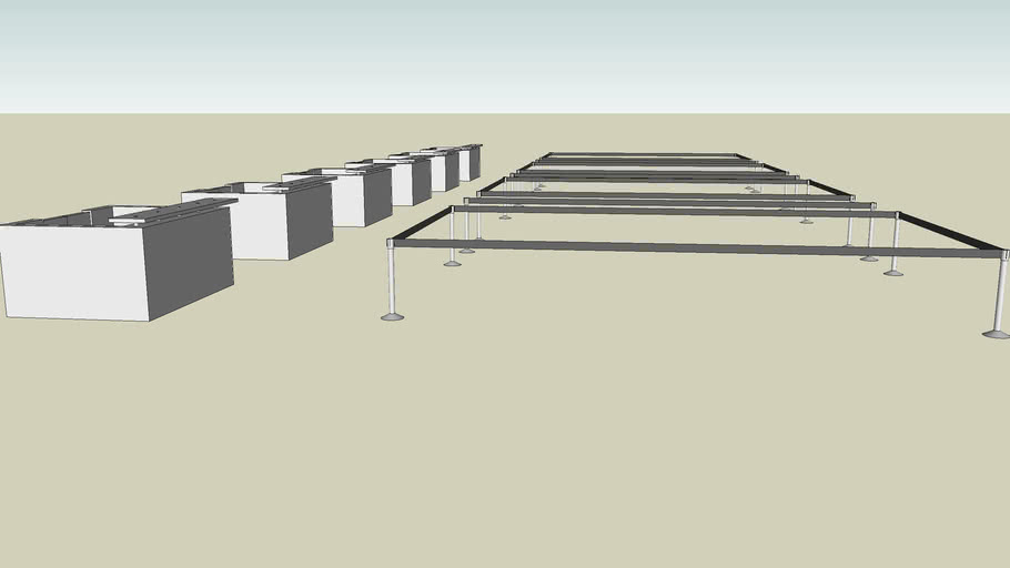 Airport Immigration Counters | 3D Warehouse