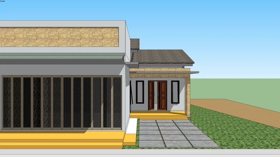 rumah plus toko warung | 3D Warehouse