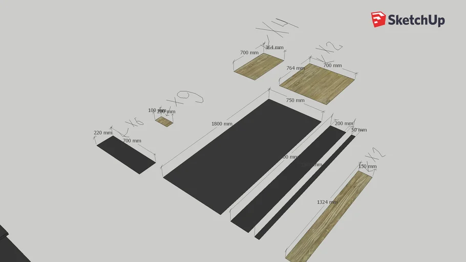 Gaming Desk | 3D Warehouse