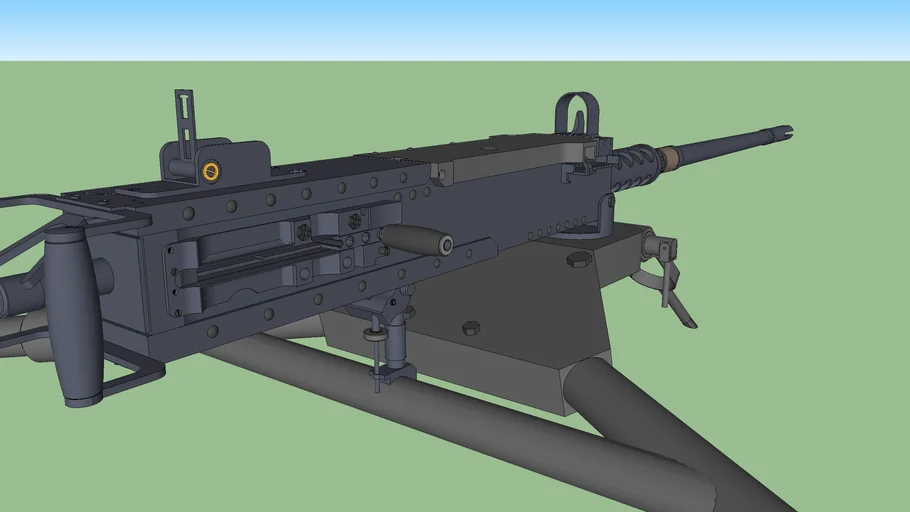 M2 Browning Machine Gun | 3D Warehouse