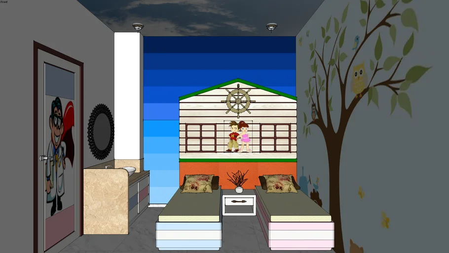 kids bedroom | 3D Warehouse