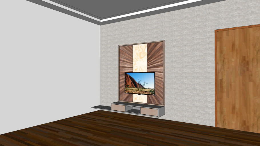 tv unit room | 3D Warehouse