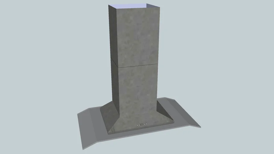 Tecno Chimney cooker hood | 3D Warehouse