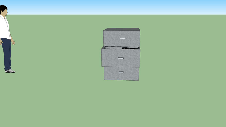 Filing Cabinet | 3D Warehouse