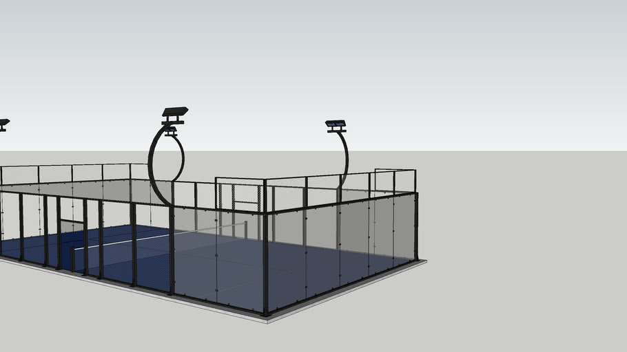 CANCHA DE PADEL | 3D Warehouse