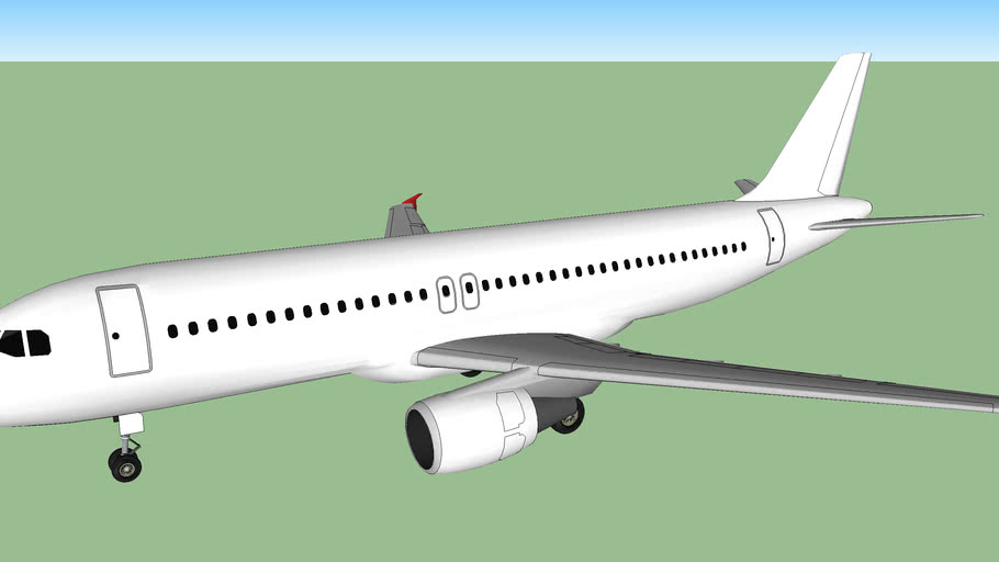 Template - Airbus A320-200 (v.4) | 3D Warehouse