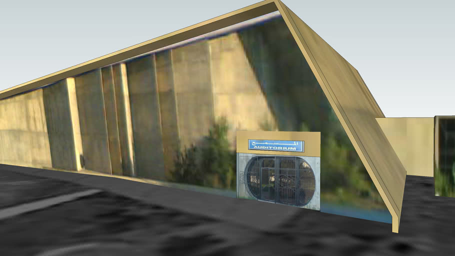 Auditorium de l'Université (USTHB) | 3D Warehouse