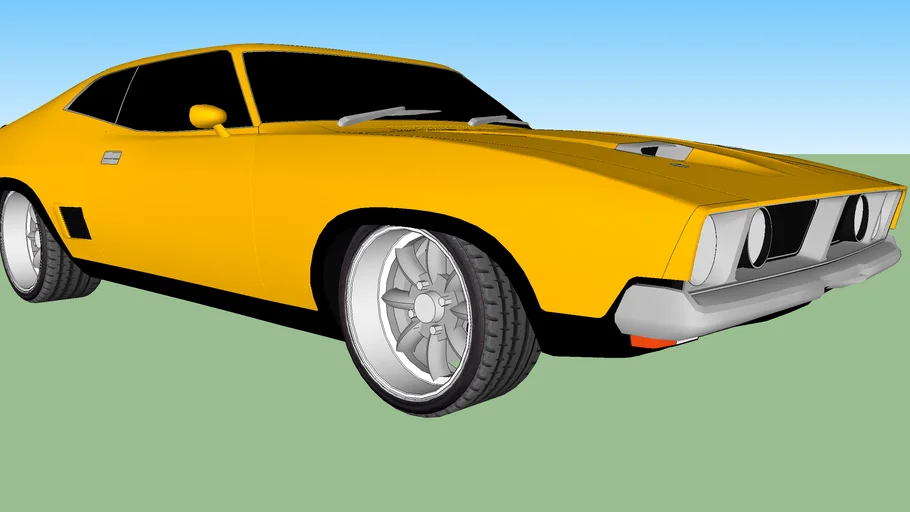 Modified XB Ford Falcon GT hardtop | 3D Warehouse