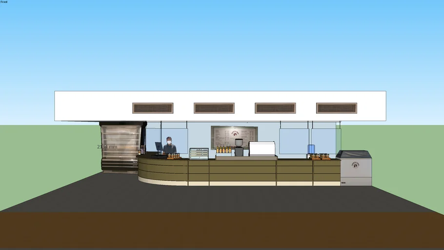 North End Coffee Roasters (AISD) 010920200735pm | 3D Warehouse