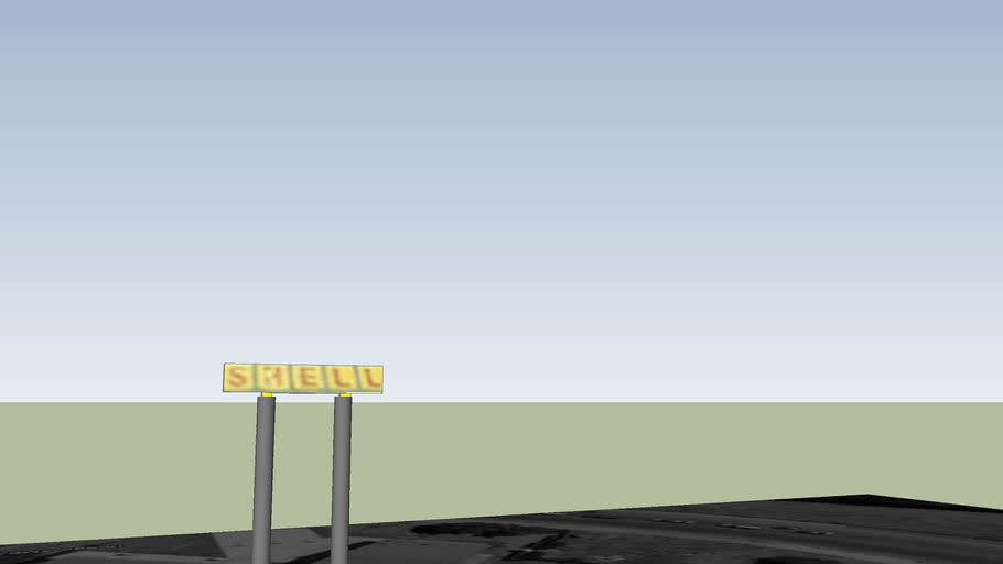 shell gas logo | 3D Warehouse