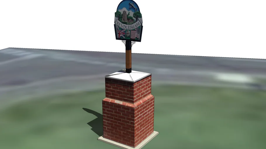 Rendlesham Village Sign | 3D Warehouse