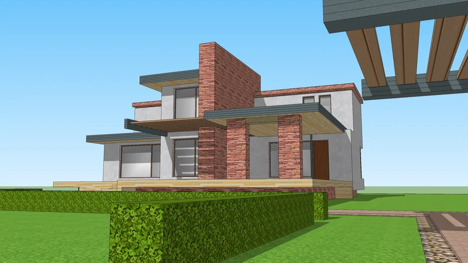 Modern house | 3D Warehouse