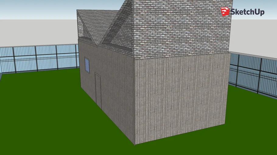 2 roofed house of doom | 3D Warehouse