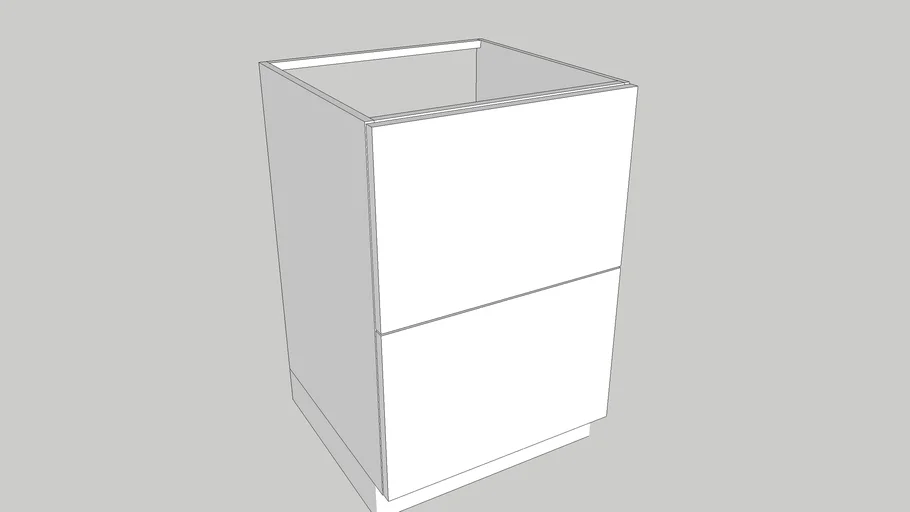 Pure Base D60 2Doors W60 | 3D Warehouse