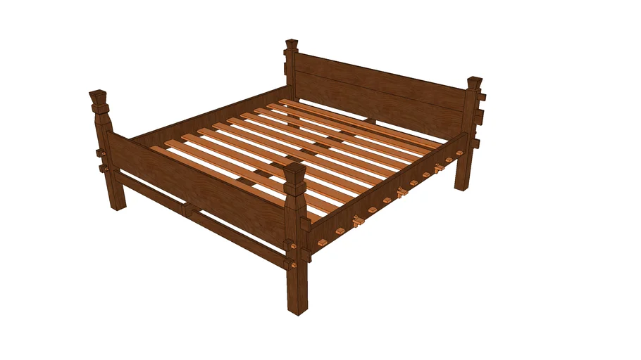 Medieval bed | 3D Warehouse