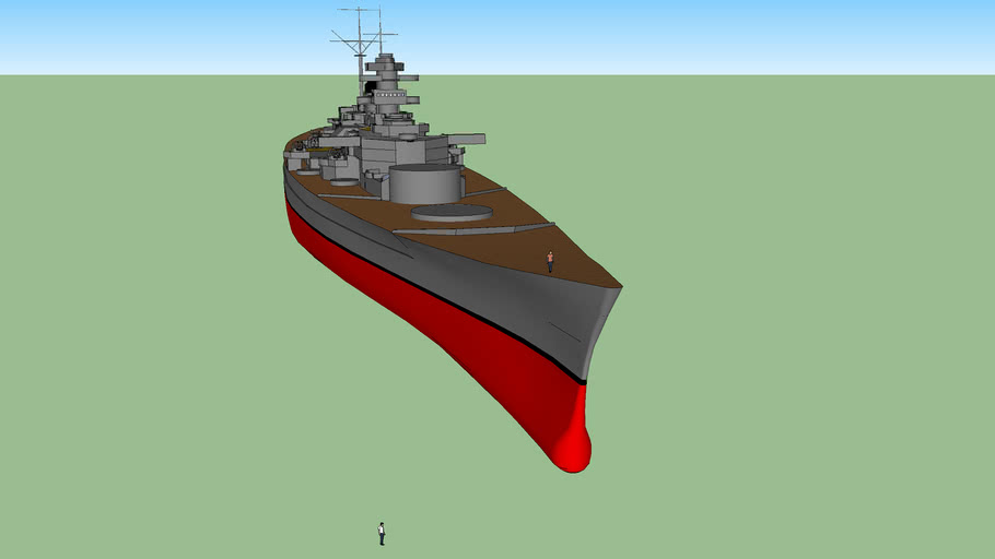 Tirpitz (Updated 7/2/10) | 3D Warehouse