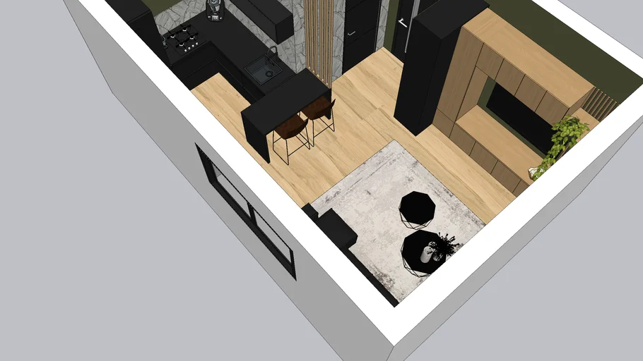 Studio 24m2 | 3D Warehouse