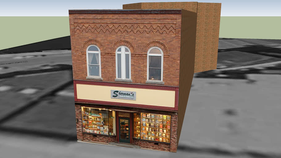 Sherman's Book Store | 3D Warehouse
