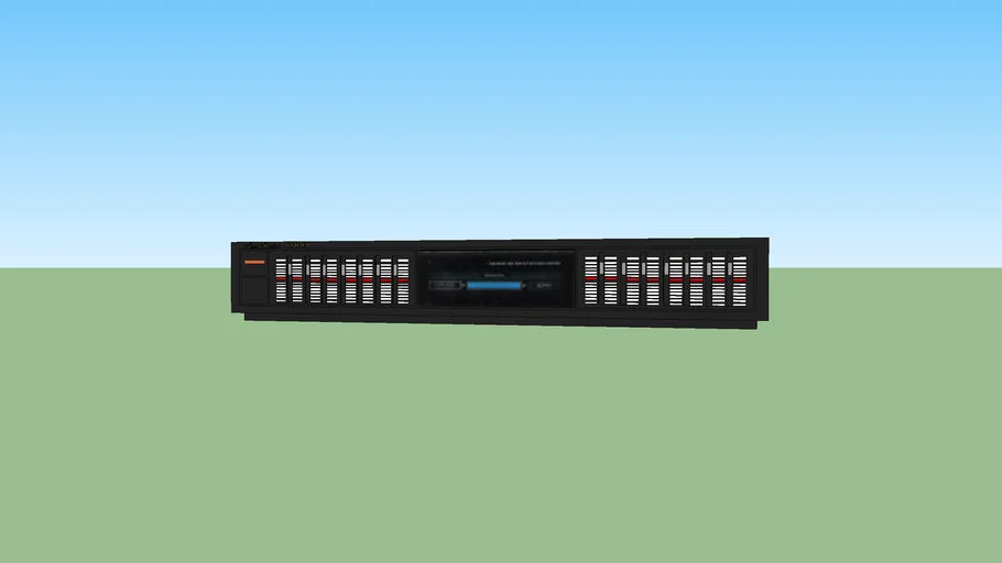 Fisher EQ-867 graphic equalizer | 3D Warehouse