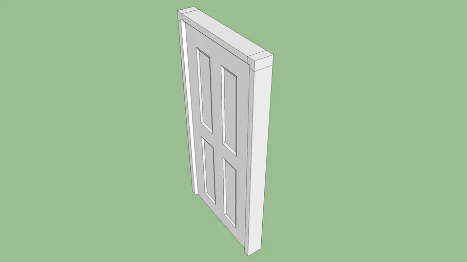 Door (Frame included) | 3D Warehouse