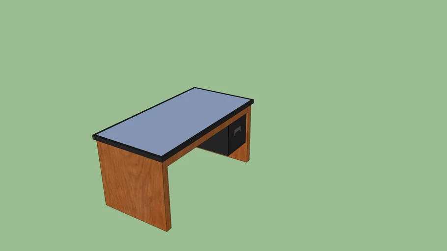 Basic Desk | 3D Warehouse