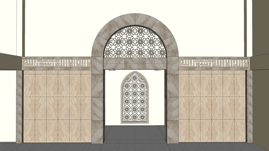Krawangan Mihrab | 3D Warehouse