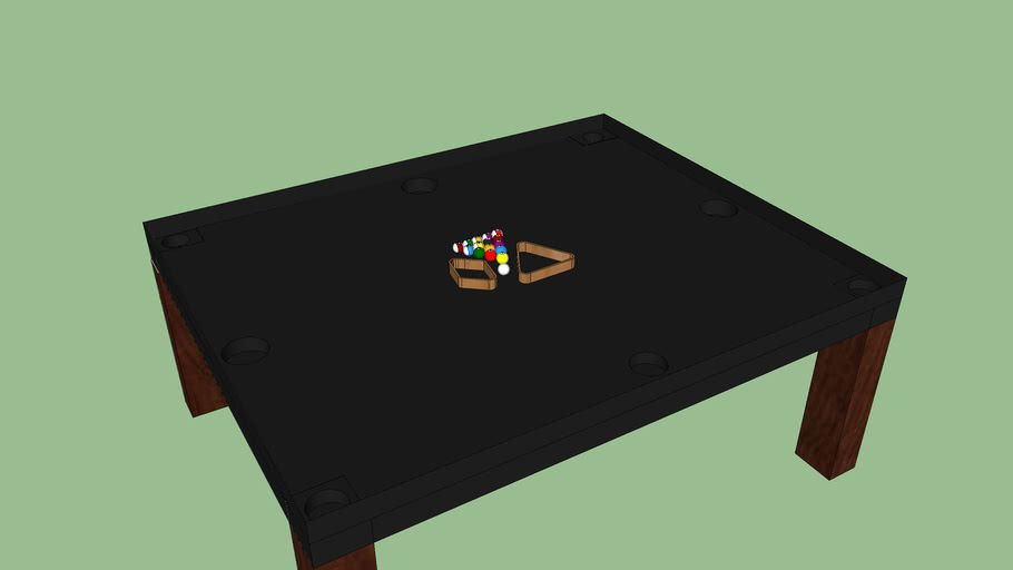 Pool Table | 3D Warehouse