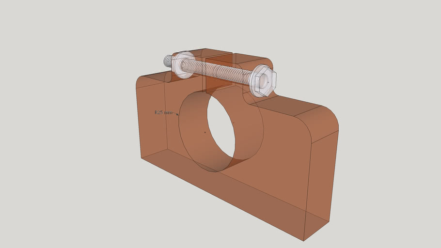 Adjustable clamp | 3D Warehouse