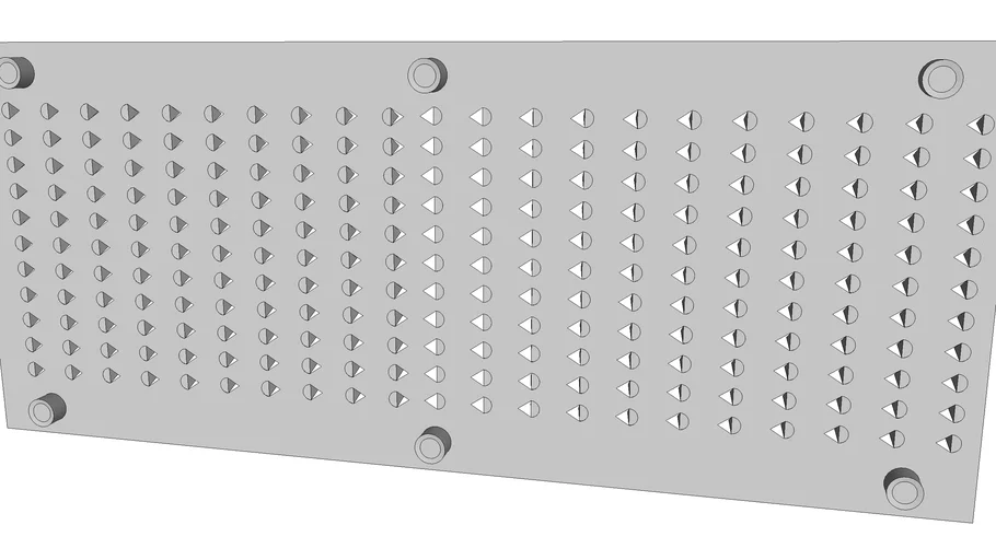 Scissor Steel Support Plate | 3D Warehouse