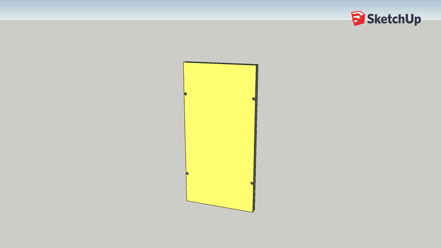 Doka Panel - 1.35x2.70 | 3D Warehouse
