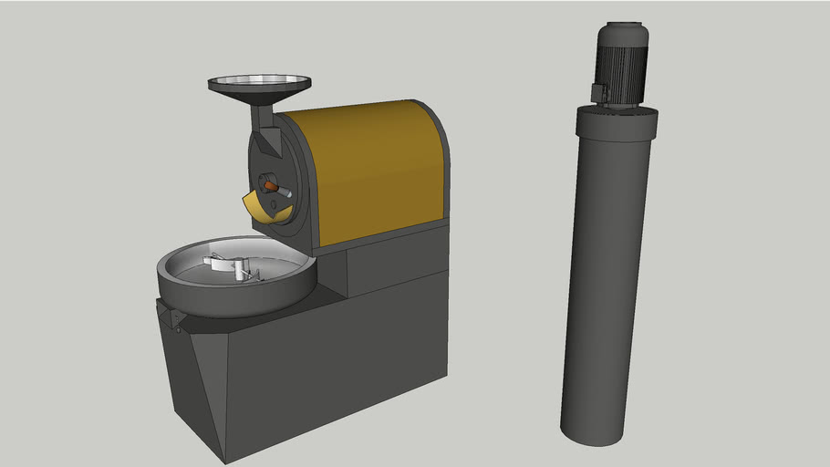 Probat P-series P12 III . Coffee Roaster. Shop Roaster. | 3D Warehouse