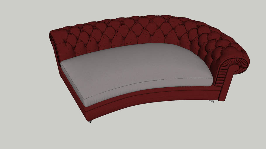 curved sofa | 3D Warehouse