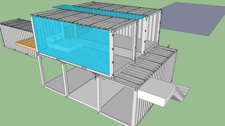 Container home | 3D Warehouse