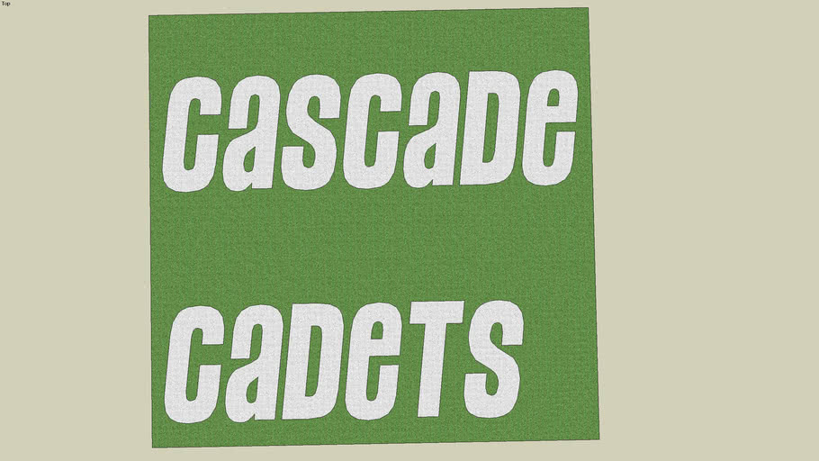 CASCADE CADETS | 3D Warehouse