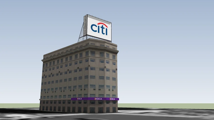 Edificio sobre la avenida 9 de Julio y Diagonal Norte | 3D Warehouse