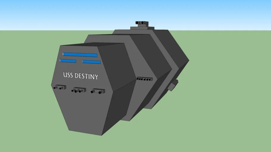 USS Destiny | 3D Warehouse